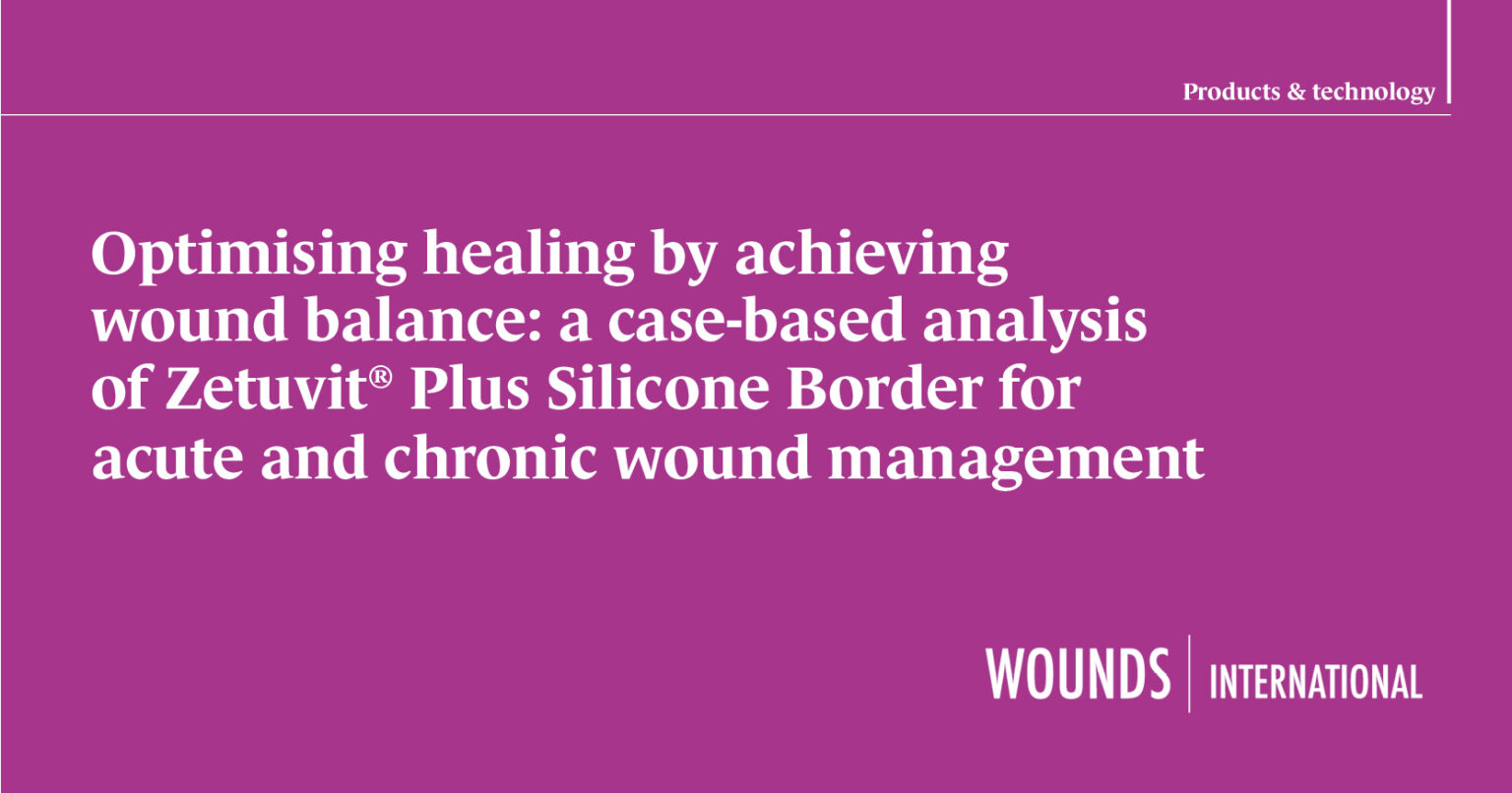 Optimising healing by achieving wound balance: a case-based analysis of ...